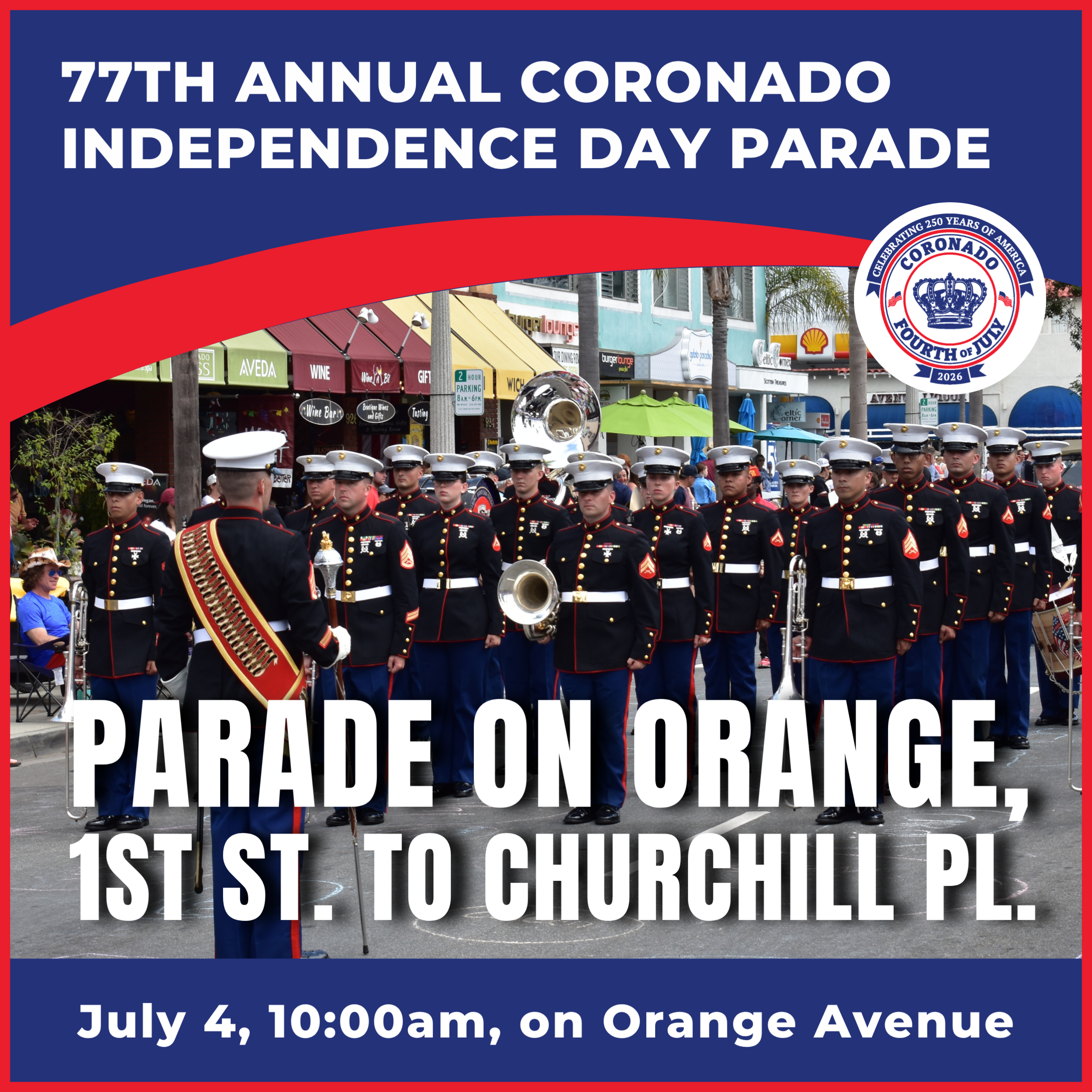 2026 Events Schedule – Coronado Fourth Of July | parade | fireworks ...